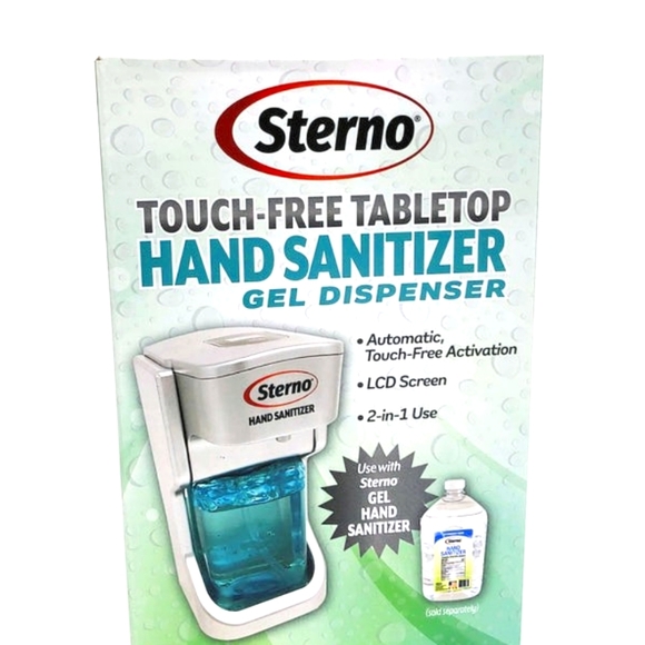 Sterno | Other | Sterno 50 Ml Tabletop Automatic Gel Hand Sanitizer ...